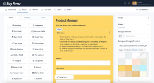 Try Easy Forms – Demo – Easy Forms | PHP Form Builder with Drag & Drop