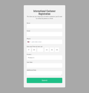 Examples – Easy Forms | PHP Form Builder with Drag & Drop