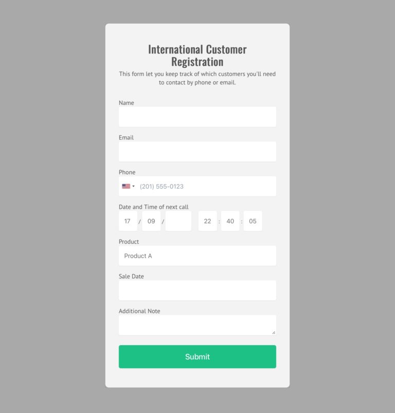 Examples – Easy Forms | PHP Form Builder with Drag & Drop